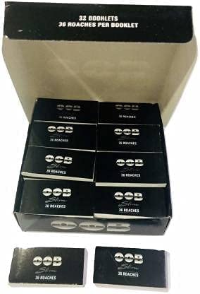 PUFF SMART OCB FILTER TIPS FULL BOX ROACH PAD FOR ROLLING PAPER (PACK ...