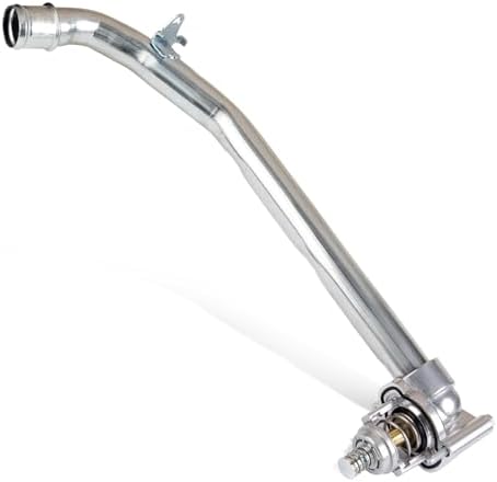Amazon.com: LLANNDER Aluminum Engine Coolant Thermostat Housing ...