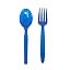 Amazon.com: Purple Spoon and Fork Set (24 Each) - Purple Tableware for ...
