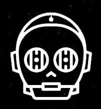 Amazon.com: Robot Droid C3PO Decal Vinyl Sticker|Cars Trucks Walls ...