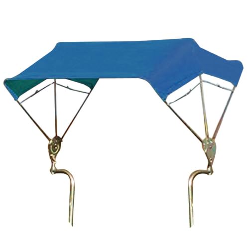 Amazon.com: 3-Bow Tractor Canopy with Frame Axle Mount 48" - Blue fits ...