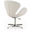 Amazon.com: Manhattan Comfort Raspberry Adjustable Swivel Accent Chair ...
