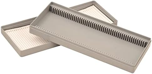 Cometek Microscope Slide Box - Polystyrene - 50 slides : Amazon.in ...