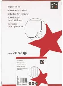 5Star Labels for Inkjet/Laser/Copier 70 x 42.3 mm Ve=2100 pcs White ...