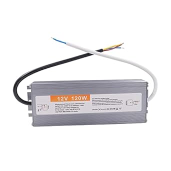 Waterproof LED Power Supply 60W 120W 200W 350W AC 110V 220V to DC 12V ...