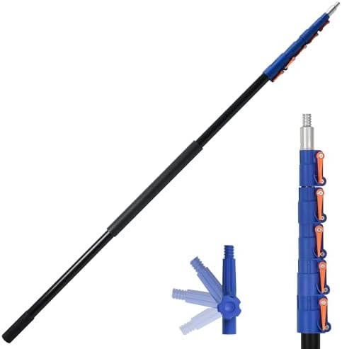 Amazon.com: VEVOR Telescopic Extension Pole, 7-30 FT Multi-Purpose ...