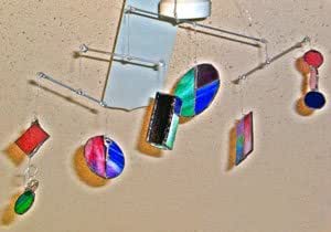 Amazon.com: Stained Glass Mobile : Patio, Lawn & Garden