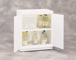 Scimatco SC5050 Plast-a-Cab HDPE Corrosive Acid Cabinet with Top Tray ...