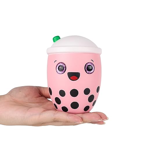Anboor Boba Squishies Slow Rising Squishy Toy for Kids Soft Bubble Tea ...