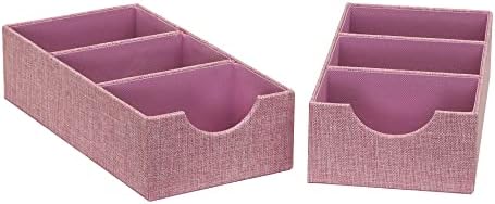 Amazon.com: Household Essentials Grey 727-1 Deep 3 Section Drawer ...