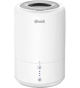LEVOIT Humidifier for Bedroom, Warm and Cool Mist Humidifiers for ...