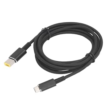 Amazon.com: Serounder USB C to Slim Tip Laptop Charging Cable, 6ft 135W ...