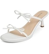 Amazon.com | Modatope Platform Bow Sandals for Women Chunky Heel ...