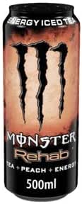 Monster, Energy Rehab Peach Tea - boisson énergisante 0,50 litres 1 ...