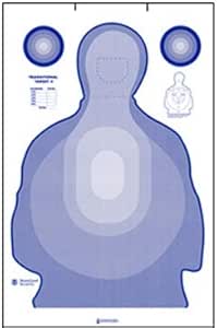 Amazon.com : US AIR MARSHALS MODIFIED CARDBOARD TRANSTAR TARGET 25 PACK ...