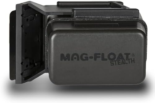 Amazon.com : Mag-Float Small Black Stealth Glass Magnet Aquarium ...