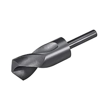uxcell Reduced Shank Drill Bit 35mm High Speed Steel HSS 6542 Black ...
