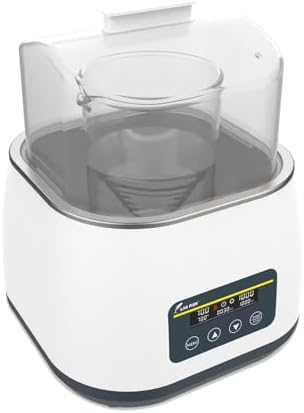 LAB FISH Mélangeur magnétique pour bain d'eau numérique 3 L en acier ...