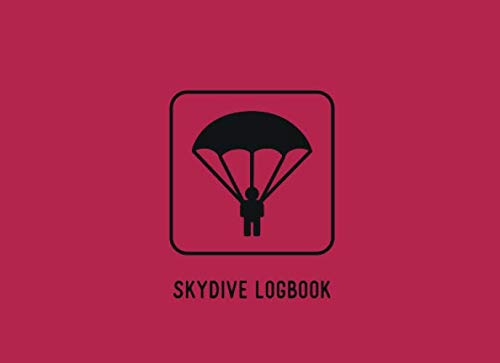 Skydive Log: Logbook For 200 Jumps: SpreadWingsBooks: 9781687746351 ...