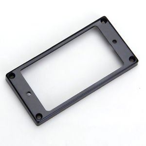 Black ABS Slanted Bridge / Neck Pickup Mounting Ring Frame for Electric ...