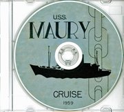 USS Maury AGS 16 1959 MED Cruise Book | Amazon.com.br