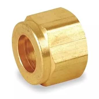 1/2" A-Lok Brass Double Ferrule Nut 8Nu8-B Replacement Parts: Amazon ...