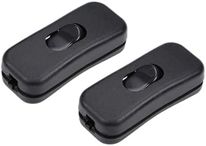 Electronic Spices Black Halfway Rocker Push Button Switch for Table ...