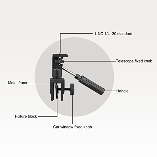 SVBONY SV126 Support de fenêtre de voiture, support de serrage réglable ...