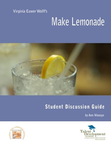 Amazon.com: Make Lemonade Student Discussion Guide: 9781602402997 ...