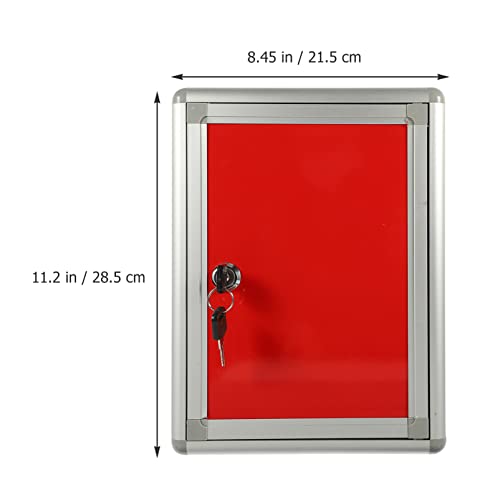 Wall Mounted Drop Box Mailbox Employee Suggestion Box Staff The Letter ...