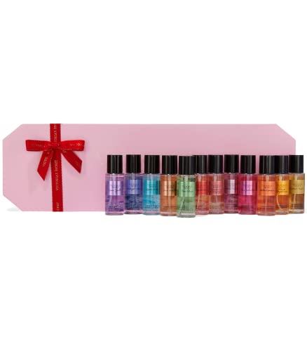 Amazon.com : Victoria's Secret Mist Collection 12 Piece Travel Mist ...