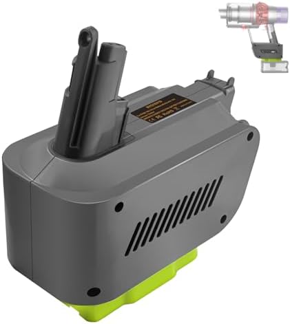 Amazon.com: for Dyson V10 Hoover for Ryobi 18V Battery Adapter ...