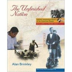 The Unfinished Nation: Brief, Interactive, Volume 2, with Primary ...