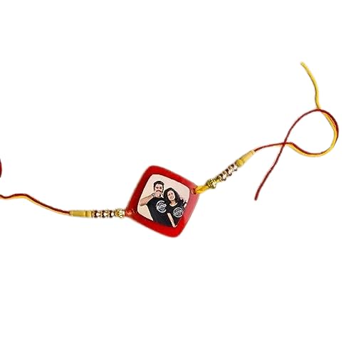 Buy Personalized Photo Rakhi Customised Gift for Brother on ...