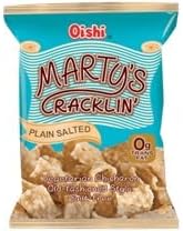 Amazon.co.jp: Oishi Marty's Baconette Strips 1袋 (26g, Plain Salted ...
