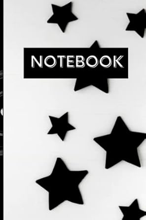 Notebook: Star Notebook for Work, 100 Pages, College Ruled, 6" by 9 ...