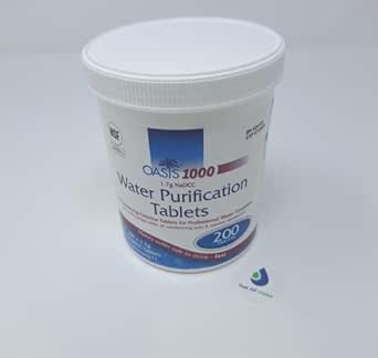 Oasis 1000 Water Purification Tablets Pack of 1 : Amazon.co.uk: Sports ...