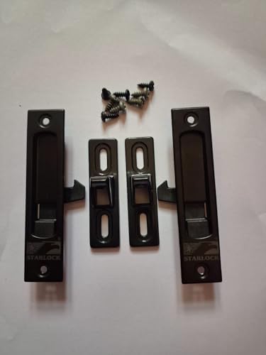 Aluminium Sliding Window Concealed Lock |Metal Body |Pack of 1 Pair ...