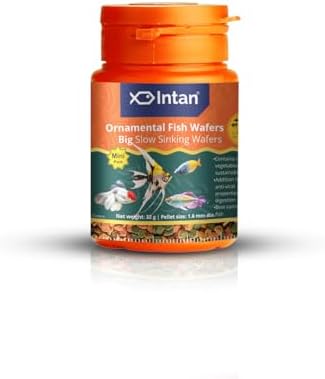 Growel Intan Ornamental Fish Wafers (Big 1.6mm Slow Sinking) | 32gm ...