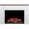 Amazon.com: Modern Ember Sabrina Smart Electric Fireplace Mantel ...