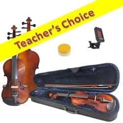 Amazon.com: ODOCA OVL-200 Ebony Handmade Professionally Setup Violin ...