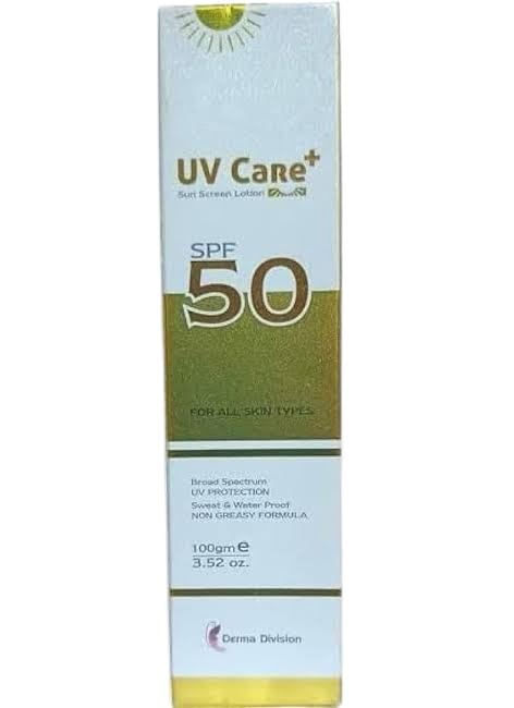 UV CARE PLUS Sunscreen Lotion SPF50 100ml : Amazon.in: Beauty