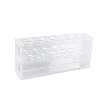 Plexiglass 6 Hole Colorimetric Tube Rack for 50ml Colorimetric Tubes ...