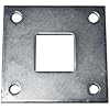 Heavy Duty Foot Operated Bolt (Gate Door Footbolt Floor Lock Galvanised ...