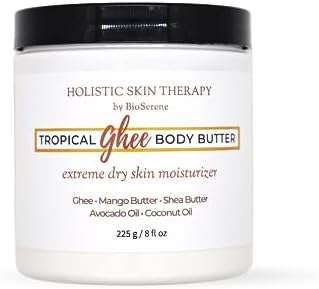Amazon.com : Tropical Ghee Body Butter - Extra Dry Skin Moisturizer ...