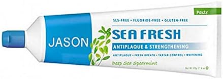 Amazon.com : Jason Sea Fresh Strengthening Fluoride-Free Toothpaste ...