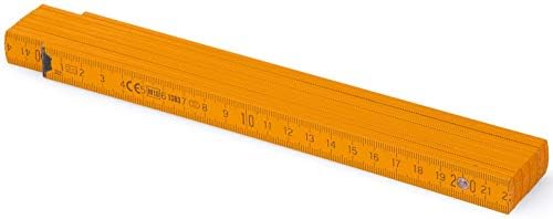 Metrie™ Block52 Folding Ruler/Rulers 2m – Duplex Scale with Angle ...