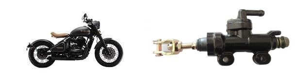 WHEEL DRIVE COMPATIBLE WITH Jawa Perak 334Cc Rear Disk Pump Foot Brake ...