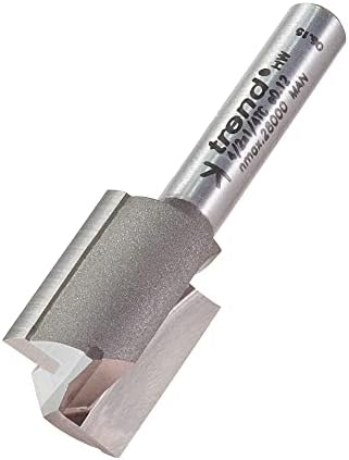 Trend Professional Straight Two Flute Router Cutter, 1/4 Inch Shank ...