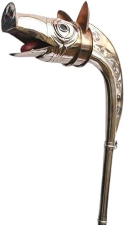 Amazon.com: Carnyx Celtic Trumpet Horn War Medieval Deskford Playable ...